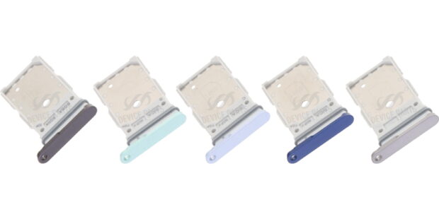 Appeared sim slot confirms colors Samsung Galaxy S25 and S25+
