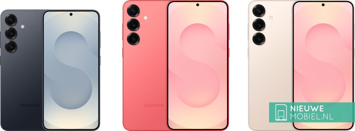 In deze kleuren zijn de Samsung Galaxy S25, S25+ en S25 Ultra te koop